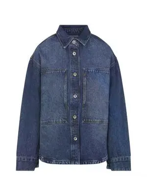 Studio Nicholson Pocketed Denim Shirt Jacket