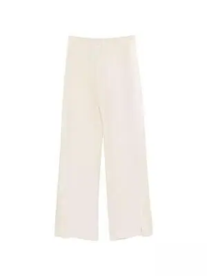 FORTE_FORTE Elasticated Trousers - Neutrals