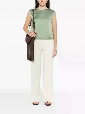 FORTE_FORTE Elasticated Trousers - Neutrals