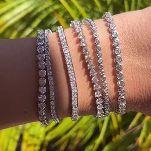 LENI JAMES Margo Tennis Bracelet