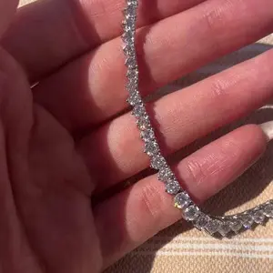 LENI JAMES The Liz Graduated Tennis Necklace