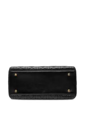 Dior 1997 Lambskin Cannage Lady Satchel
