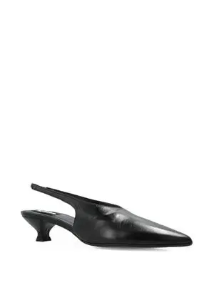 ALOHAS Point-toe Kitten Heel Slingbacks