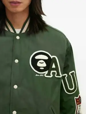 AAPE BY *A BATHING APE® Patch-embroidered Bomber Jacket