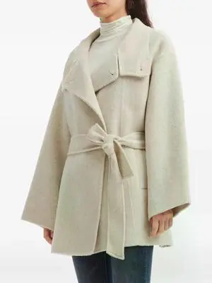 B+AB Double-breasted Belted Coat