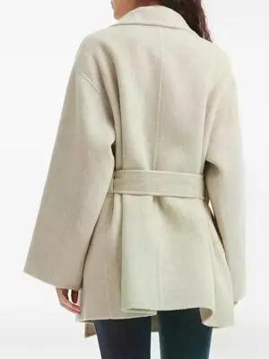 B+AB Double-breasted Belted Coat