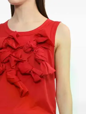 Comme Des Garçons Bow-embellished Top