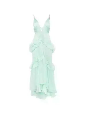 MARIA LUCIA HOHAN Ruffled Maxi Dress