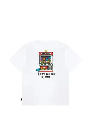 A BATHING APE Claw Machine Graphic T-shirt - White