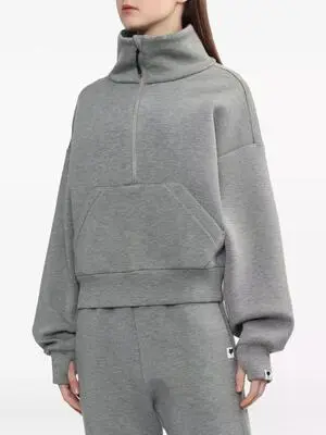 A BATHING APE Funnel Neck Half-zip Sweatshirt