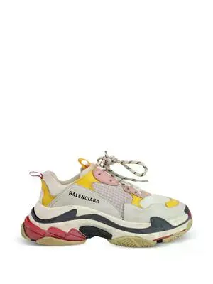 Balenciaga Triple S Leather Sneakers