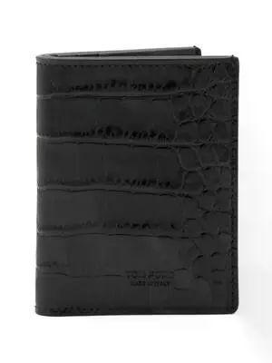 TOM FORD Textured Cardholder - Black