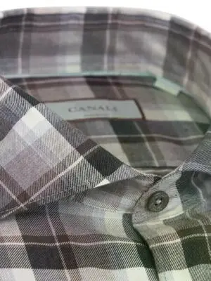 Canali Plaid-pattern Shirt