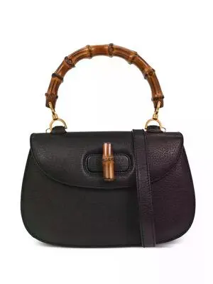 Gucci 1947 Bamboo Shoulder Bag - Black