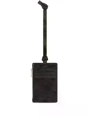 COURREGES Zipped Cardholder - Black