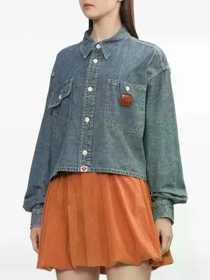 A BATHING APE Patch-pocket Shirt - Blue