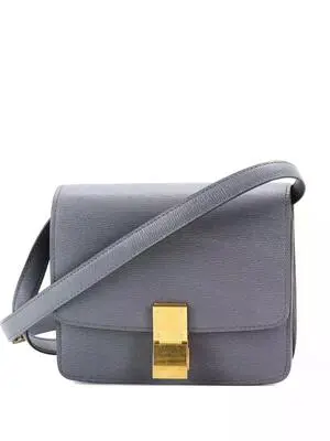 Celine Classic Box Teen Shoulder Bag Grainy Leather - Grey