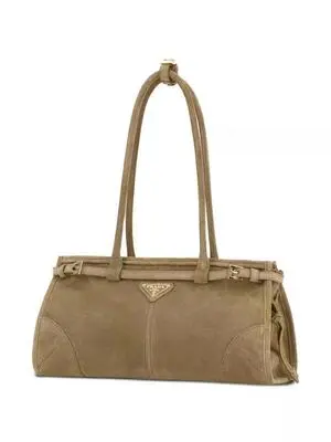 Prada Bonnie Shoulder Bag - Neutrals