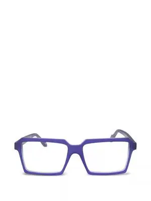 KADOR Geometric Frame Glasses - Purple