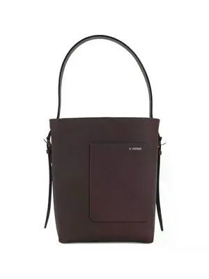 Valextra Shoulder Strap Bucket Bags
