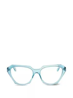 KADOR Katrin Geometric-frame Glasses - Blue