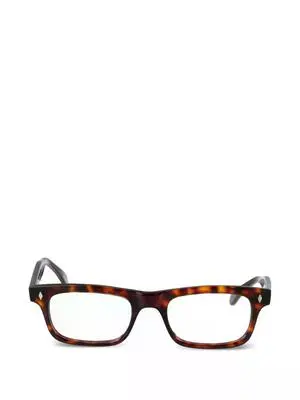 KADOR Niki Rectangular-frame Glasses - Brown