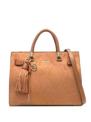 Liu Jo Manhattan Debossed Tassel Tote Bag