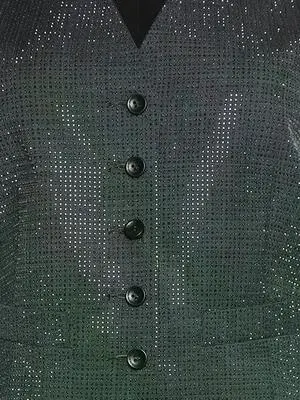 Alexander Wang Buttoned V-neck Top