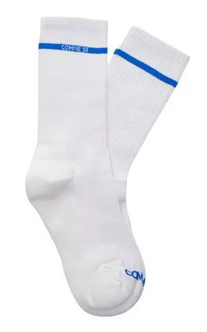 Comme Si The Tennis Sock/38 - Blue