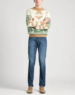 Emporio Armani Dark Wash Tapered Jeans