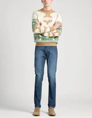 Emporio Armani Dark Wash Tapered Jeans