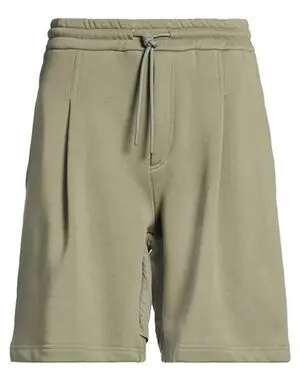 Emporio Armani Military Cotton Shorts - Green