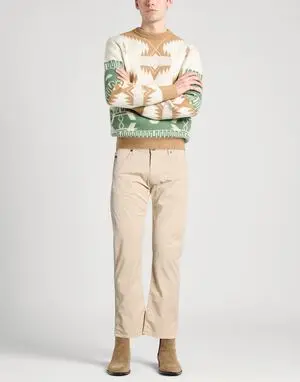Emporio Armani Cotton Blend Twill Pants