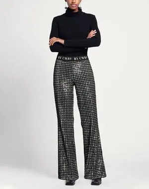 CAMBIO Houndstooth Tweed Flared Pants