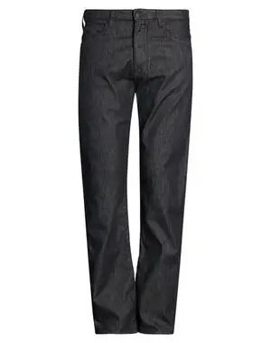 Emporio Armani Black Wash Jeans For Men