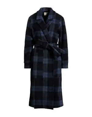 ALESSIA SANTI Bouclé Tartan Belted Coat