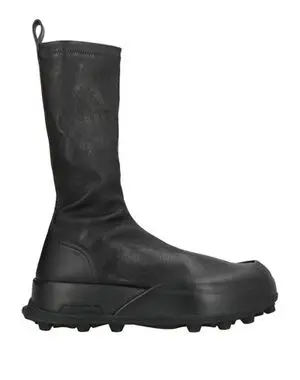 JIL SANDER Synthetic Fiber Chunky Boots - Black