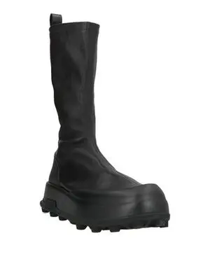 JIL SANDER Synthetic Fiber Chunky Boots - Black