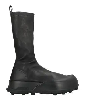 JIL SANDER Synthetic Fiber Chunky Boots - Black