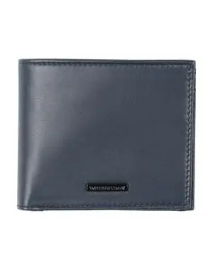 Emporio Armani Wallet Lambskin - Navy