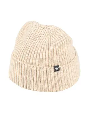 Emporio Armani Ribbed-knit Beanie With Logo