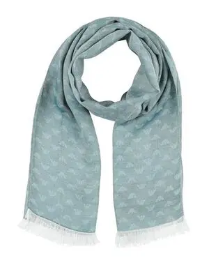 Emporio Armani Scarf Viscose, Modal - Blue