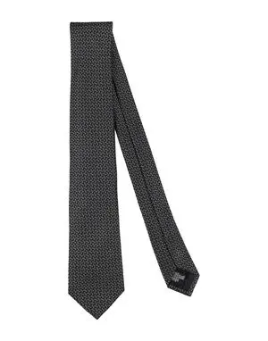 Emporio Armani Jacquard Necktie - Grey