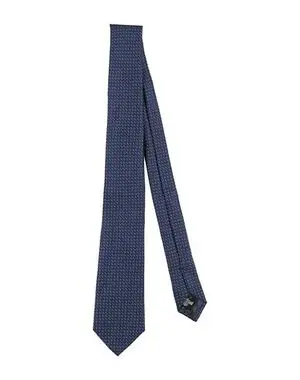 Emporio Armani EMPORIO ARMANI Jacquard Necktie Navy