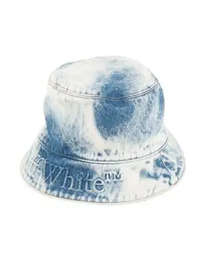 OFF-WHITE™ Faded Denim Bucket Hat - Blue