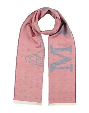 VIVIENNE WESTWOOD Scarf Silk, Wool - Tomato Red