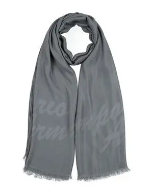 Emporio Armani Man Scarf Lilac Size - Modal, Viscose Grey