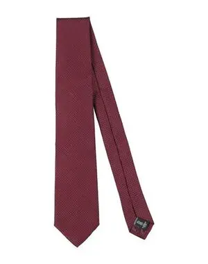 Emporio Armani Jacquard Necktie - Red