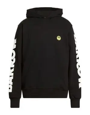 BARROW Hooded Cotton Sweatshirt - Black