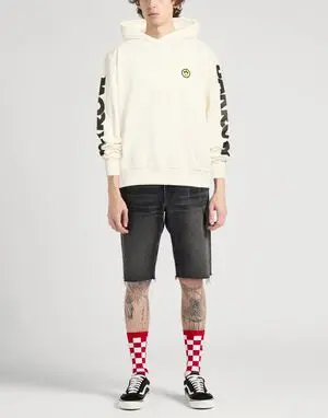 BARROW Hooded Cotton Sweatshirt - White
